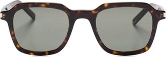 Saint Laurent Eyewear 715 Slim Sonnenbrille - Braun
