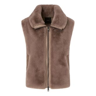 Pinko Stilvolle Polyesterm&auml;ntel - - Jackets - Damen - Braun - S
