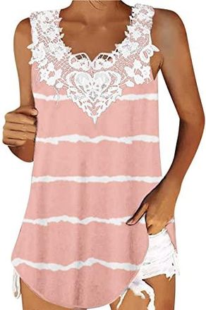 Generic Debardeur Femme avec Bouton Debardeurs Pas Court Course Uni Terracotta 50 Reglable Vintage Responsable Bouton Paillet&eacute; Bride Echancr&eacute; Peau Jeans Poule