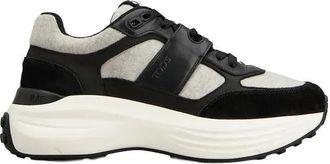 Tod's Tods Low-Top Sneaker - Contemporary Lace-Up Sneakers With Wool - Gr. 37 (EU) - in Schwarz - f&uuml;r Damen