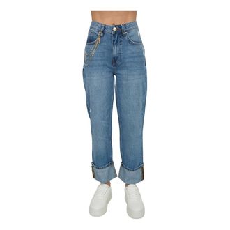 Fracomina Damen, Jeans, Blau, W26Gr&ouml;&szlig;e