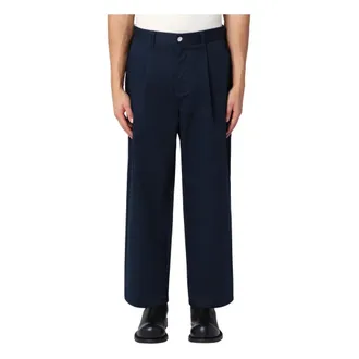 New Amsterdam Surf Association Blaue Baumwoll-Polyester-Hose - - Trousers - Herren - Blau - W28