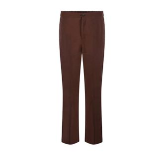 Hev&ograve; Homme, Pantalons, Brun, Taille: M Pantalon Torrechianca
