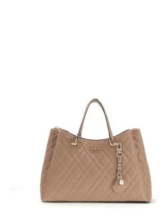 Guess sac à main sac à épaule Isemay Girlfriend Shoulder Satchel Pale Mocha taupe