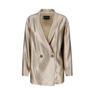 Giorgio Armani Damen, Jacken, Beige, MGr&ouml;&szlig;e