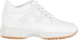 Hogan Femme, Chaussures, Blanc, Taille: 36 1/2 EU Interactive H Perforated