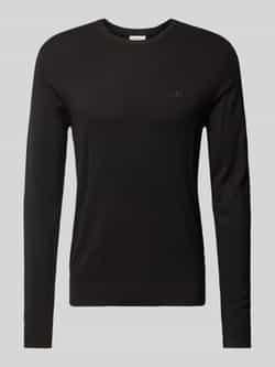 Lindbergh Strickpullover mit gerippten Abschlüssen