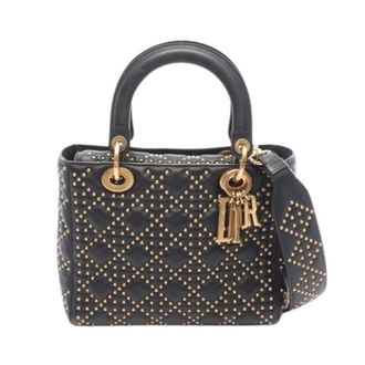 Dior Pre-owned Vintage Leder Handtasche - - Pre-owned - Damen - Schwarzk - ONE SIZE