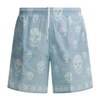 Alexander McQueen Herren, Bademode, Blau, LGr&ouml;&szlig;e