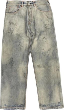 Evisu Homme, Jeans, Beige, Taille: S Ej Bleached Distressed 5P Jeans