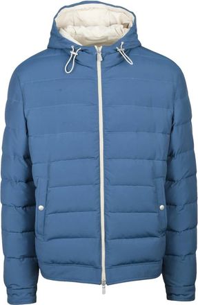 Eleventy Homme, Vestes, Bleu, Taille: 3XL Piumino