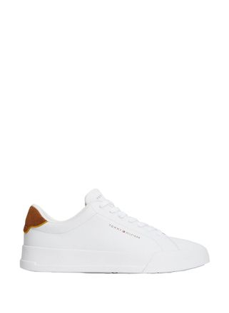 Tommy Hilfiger Basket cuir effet grain&eacute;