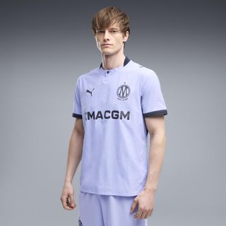 Puma Maillot Authentic Third 26/27 Olympique de Marseille Homme, Accessoires, Violet, 3XL