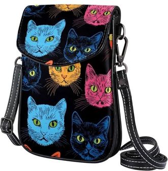 Generic Petit sac à bandoulière en cuir pour femme, sac à bandoulière décontracté avec sangle réglable, pour le shopping, la randonnée, un usage quotidien, Ch