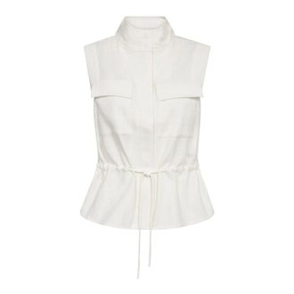 Mos Mosh MOS Mosh, Femme, Vestes, Beige, Taille: 44 FR Vest