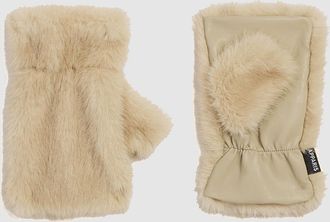 Apparis Mitaines Harper Fingerless Beige Latte