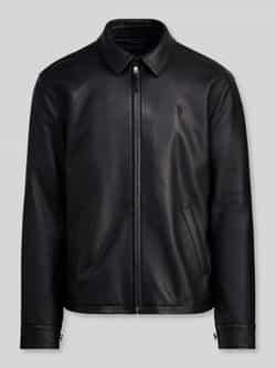 Polo Ralph Lauren Regular Fit Lederjacke aus echtem Leder