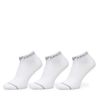 Emporio Armani Kurze Socken Emporio Armani Underwear EW000584 AF20515 M0172 Wei&szlig;