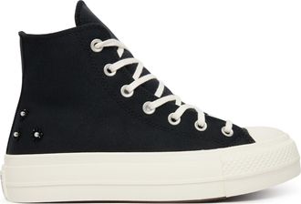 Converse Sneakers aus Stoff Converse Chuck Taylor All Star Lift Platform Beads A17787C Schwarz