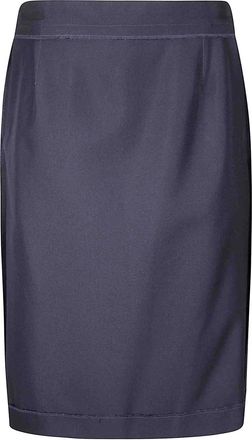 Maison Margiela Jupe Midi - Bleu