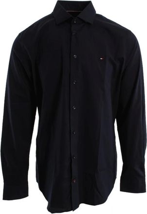 Tommy Hilfiger Homme, Chemises, Bleu, Taille: 2XL THflex Slim Fit Shirt