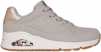 Skechers Uno Stand On Air Sneaker f&uuml;r Damen, Keilabsatz (Beige)