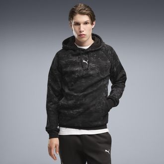 Puma Hoodie en polaire &agrave; motif camouflage PUMA Sport Homme, V&ecirc;tements, Noir, XXL
