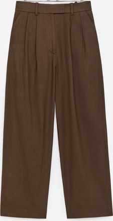 Arket Elegante Weite Hose -Beige
