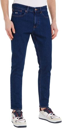 Tommy Jeans Herren Jeans Austin Slim Tapered Stretch, Blau (Denim Dark), 33W / 32L