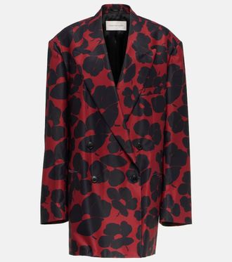 Dries Van Noten Bedruckter Blazer