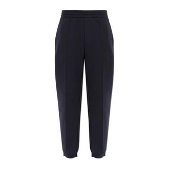 Emporio Armani Jersey Joggers mit Paspelierung - - Trousers - Herren - Blau - M