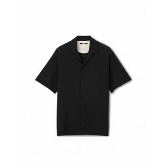 Jacquemus Homme, Chemises, Noir, Taille: XL La Chemise Jean Atelier