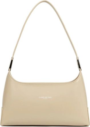 Lancaster Femme, Sacs, Beige, Taille: ONE Size Suave Ace Zip M Shoulder Bag