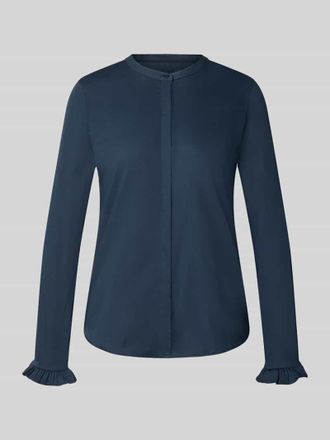 Mos Mosh Bluse mit Mao-Kragen und R&uuml;schen&auml;rmeln Modell Mattie
