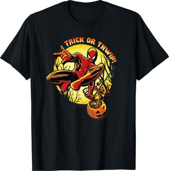 MARVEL Super Heroes Spider-Man Trick or Thwip! Halloween T-Shirt