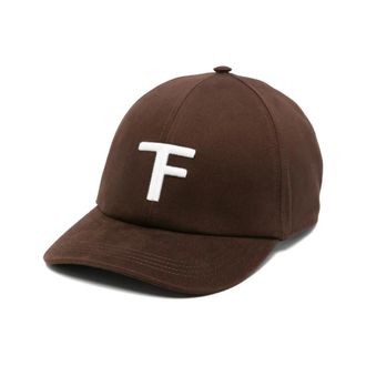 Tom Ford Homme, Accessoires, Brun, Taille: M Casquette