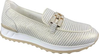 Nathan-Baume Femme, Chaussures, Gris, Taille: 38 EU Mocassin