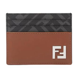 Fendi Kartenhalter im Quadrat-Design - - Accessories - Herren - Mehrfarbig - ONE SIZE