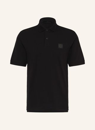 Stone Island Piqu&eacute;-Poloshirt Ghost schwarz