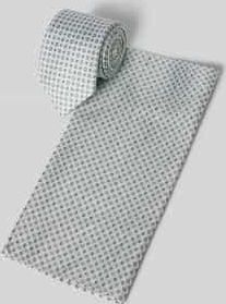 Prince Bowtie Krawatte und Einstecktuch im Set aus Seide