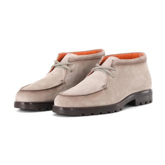 Santoni Schn&uuml;rschuhe - - Shoes - Herren - Grau - 43 1/2 EU