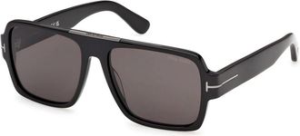 Tom Ford Lunettes de soleil Sean-02 - Homme - Accessoires - Noir - Taille: 57 MM