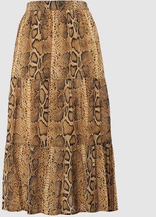 Swildens Jupe Longue Pauline Beige