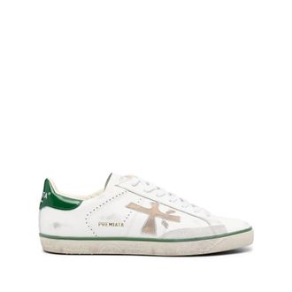 Premiata Gr&uuml;ner Sneaker mit flacher Sohle - - Shoes - Herren - Mehrfarbig - 46 EU