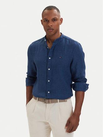 Tommy Hilfiger Hemd MW0MW39271 Blau Slim Fit