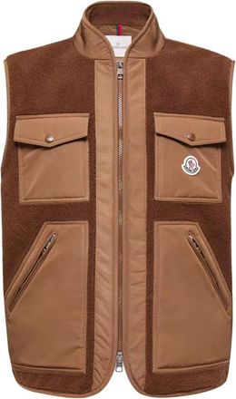 Moncler L10911A0007189Bbg283 Weste - - Jackets - Herren - Braun - M