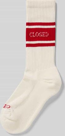 Closed Socken mit Label-Print
