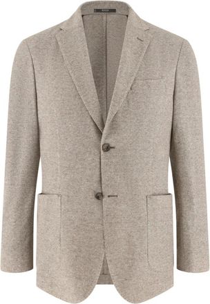 Boggi Milano Homme, Vestes, Brun, Taille: XL Bari Jacket