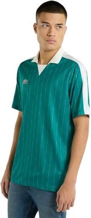Umbro Linear Prt JSY, Polo, Quet Green/Papyrus/vib GR, S