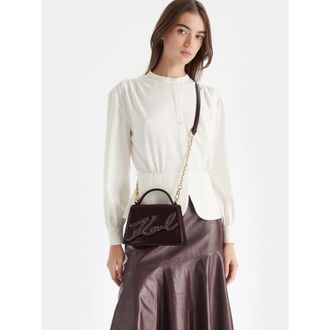 Karl Lagerfeld Handtasche KARL LAGERFELD A4W30033 Braun